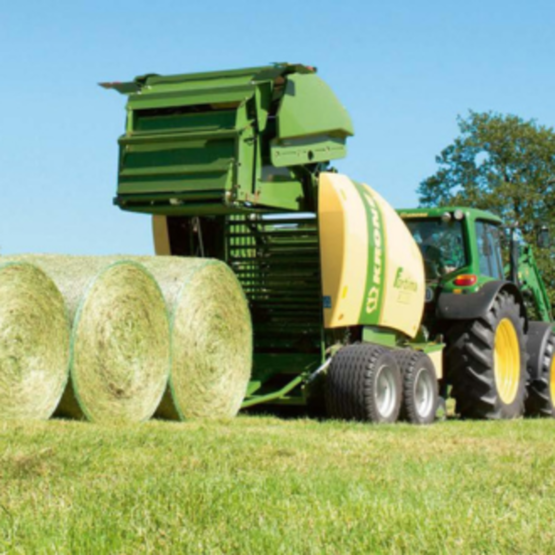 KRONE Fortima V1500MC|Variable Chamber Round Baler|Action Agriculture