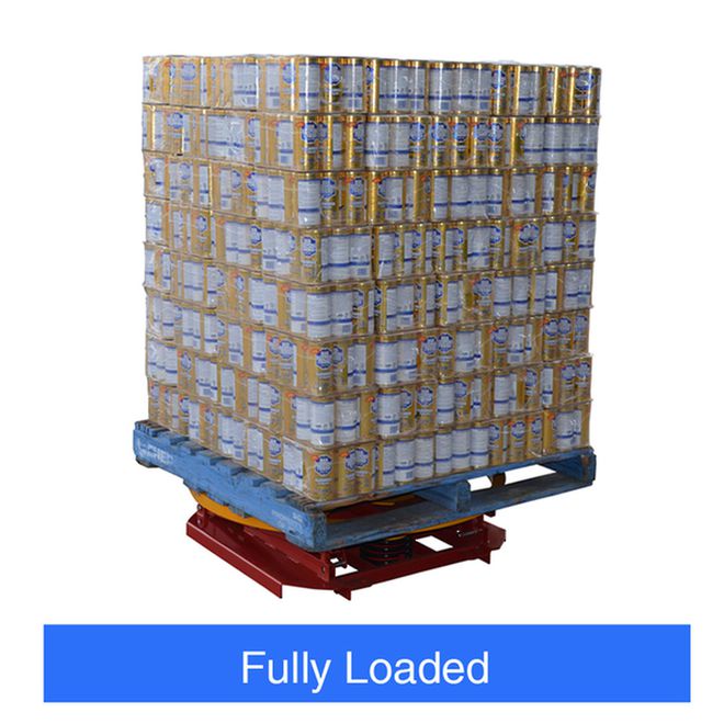 COPACK Spring Actuated Pallet Leveller 1100mm Ø Platform