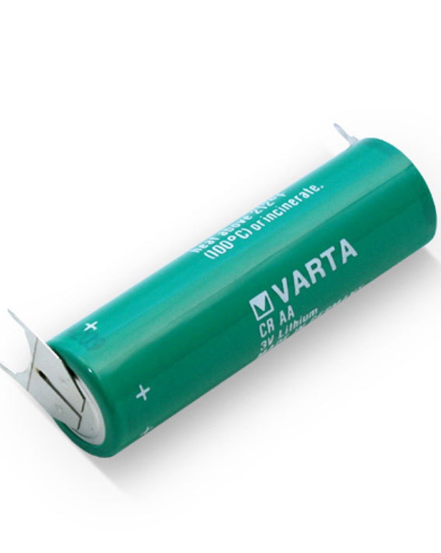 VARTA CR AA 3V Lithium Battery with 3-Pin D+10mm | Electronic World