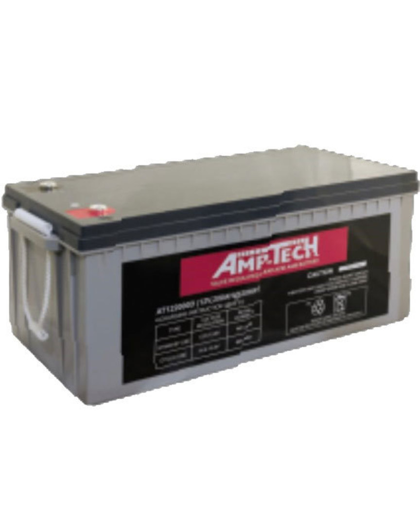 AMPTECH AT122000D 12V 200AH Deep Cycle SLA Battery Electronic World AMPTECH AT122000D 12V 200AH Deep Cycle SLA Battery Electronic World