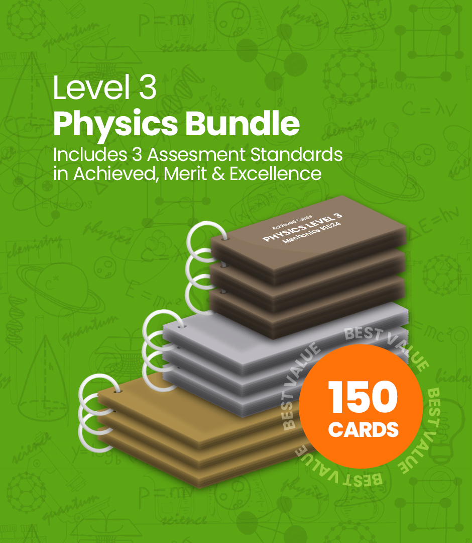 Level 3 Physics Bundle - NCEA Passcards