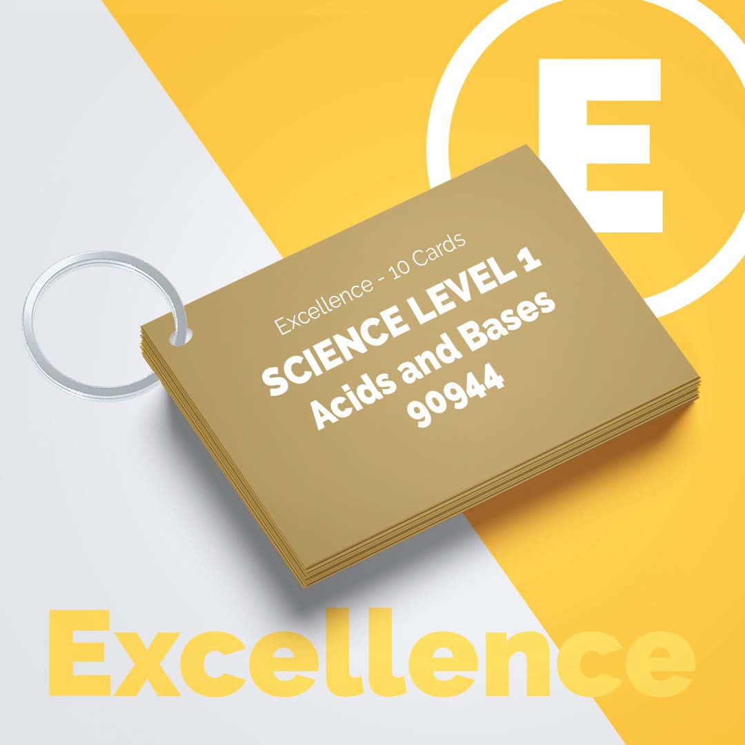 Level 1 Science - Acids and Bases 90944 - NCEA Passcards