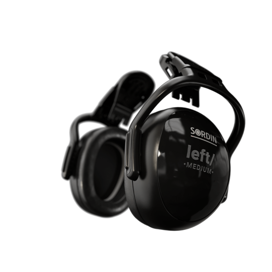 Sordin left/RIGHT Medium Helmet Mounted Cap Muff - Class 5 - Hearing ...