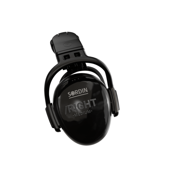 Sordin left/RIGHT Medium Helmet Mounted Cap Muff - Class 5 - Hearing ...