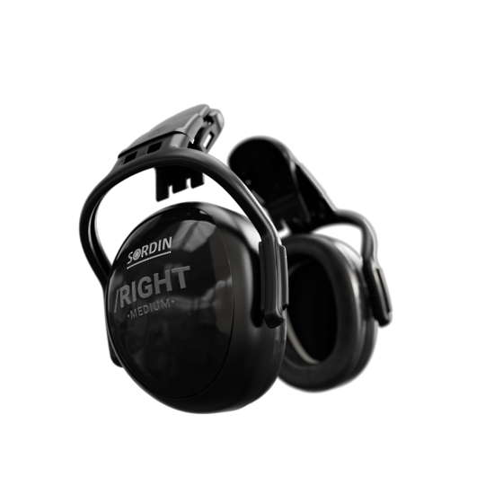 Sordin left/RIGHT Medium Helmet Mounted Cap Muff - Class 5 - Hearing ...