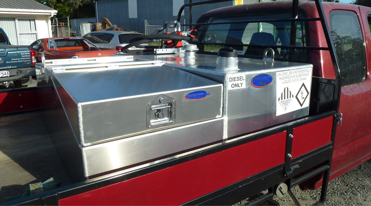Refuelling Tanks I Roadrunner Manufacturing I NZ Made