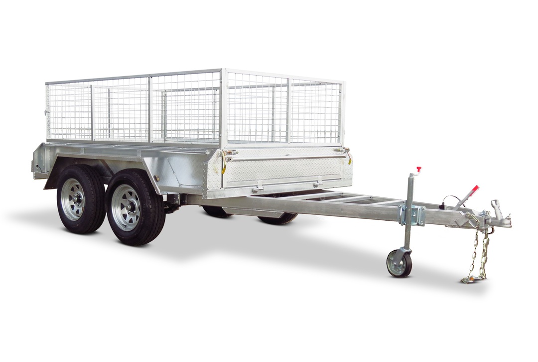 Safari 8x5 Tandem Axle Box Trailer Incl 600mm Cage | Safari Trailers