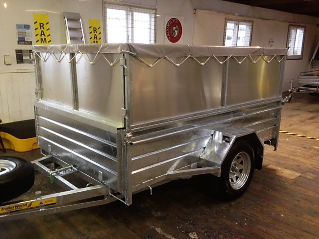 High Side Cage Trailer - Trailer World