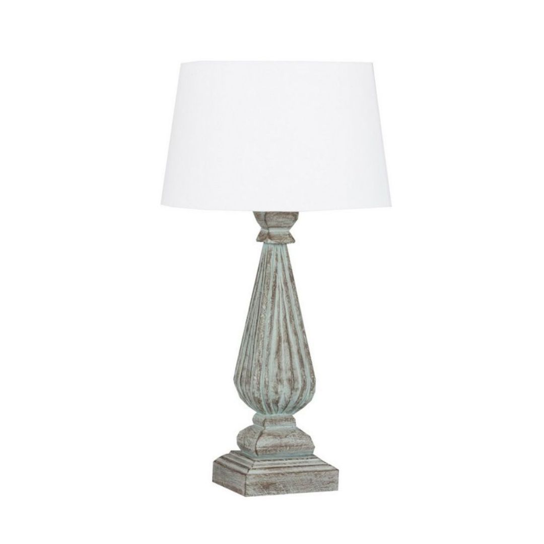 Table Lamp and Shade - Light Green Wash | Urbano Interiors
