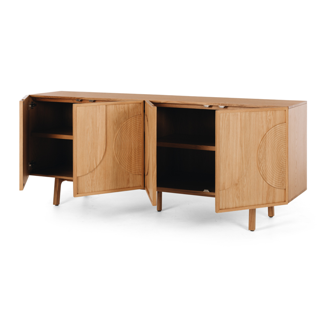ARC Sideboard (Natural Oak) | Urbano Interiors