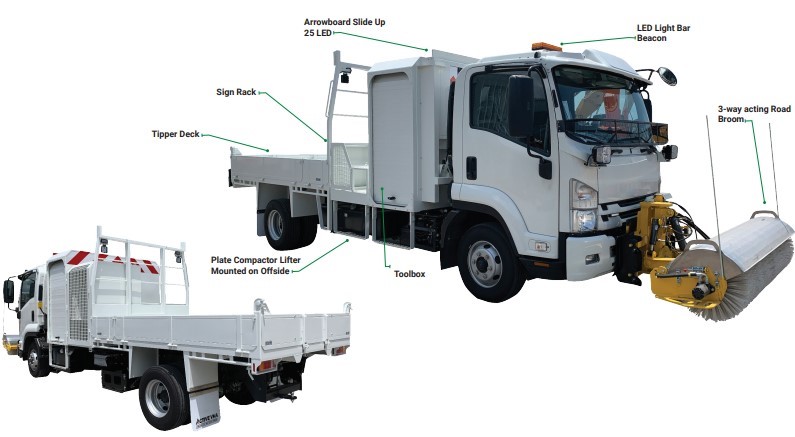 Road Patrol Truck | Vehicles | Active VMA - Engineering Solutions