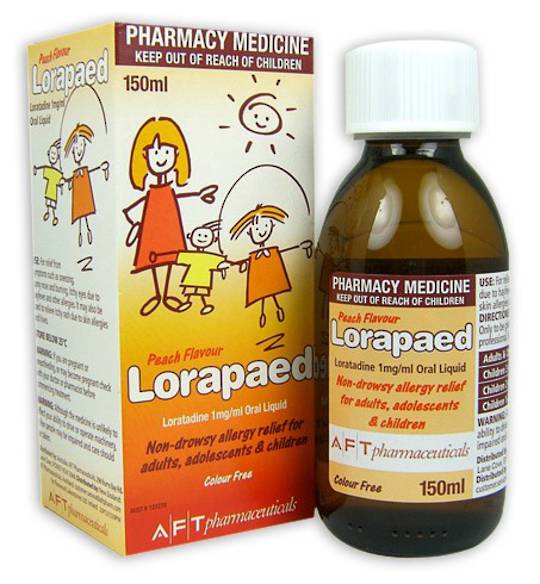Antihistamine Tablets and Liquids