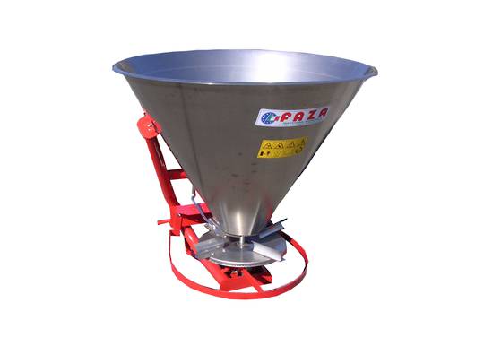 Faza F250 & F500 stainless steel spreader | BOP Tractors Ltd