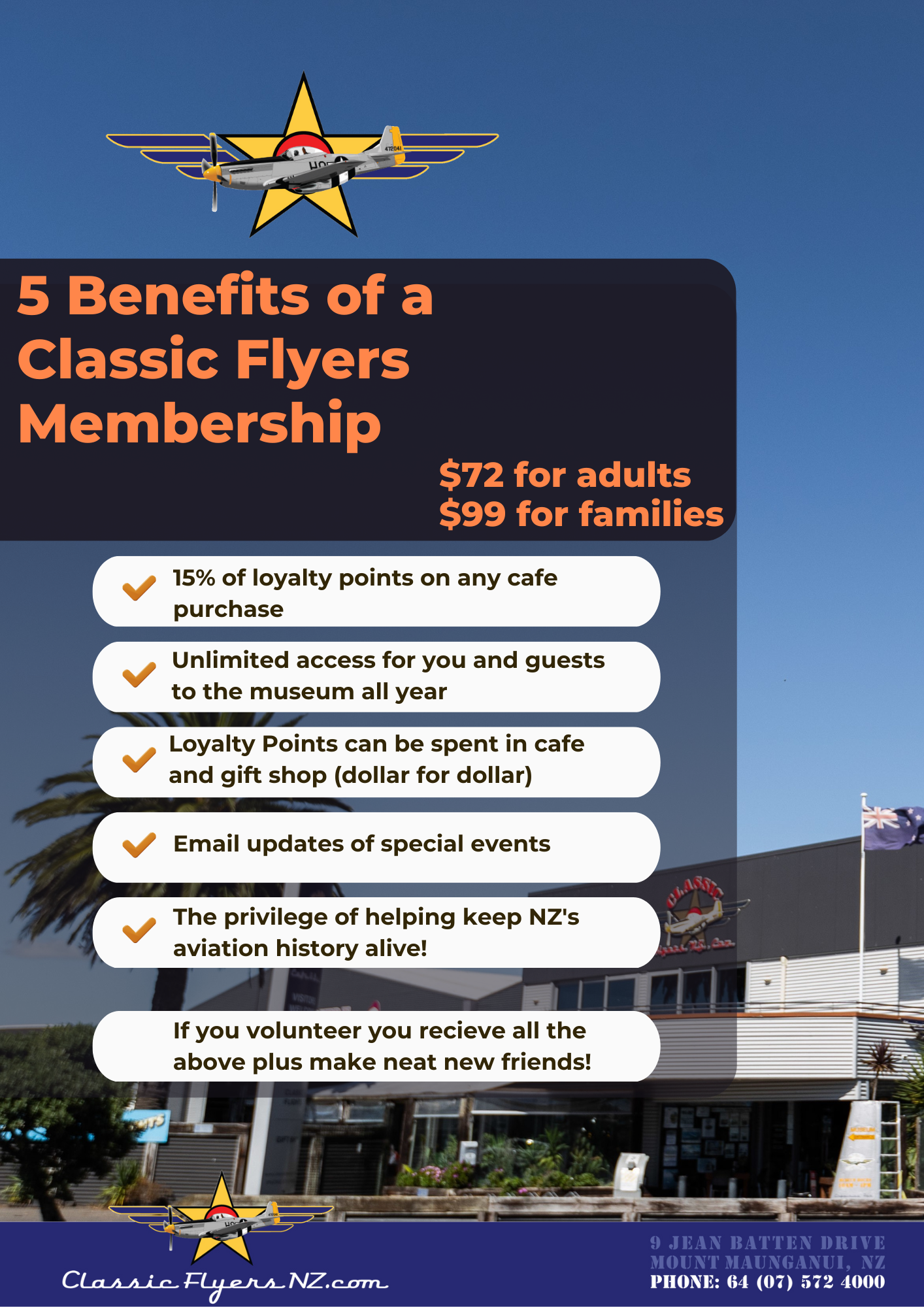 Classic Flyers Activities & Events