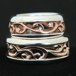 New Zealand koru and greenstone wedding and engagement rings on line ...