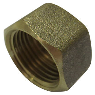Cap Industrial Brass Water Fitting