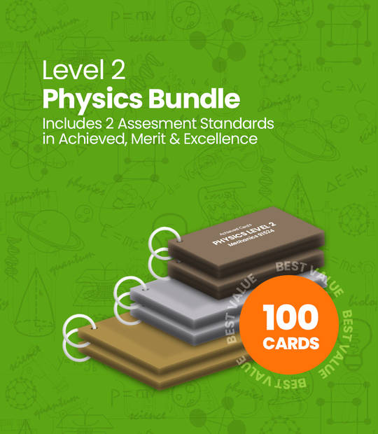 Level 1 Physics Bundle - NCEA Passcards