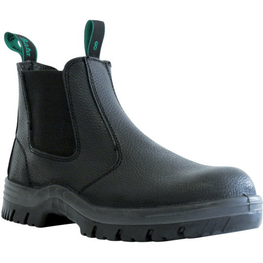 Hercules Black Slip On Safety Boot - Footwear - Accurate - HSE Safety