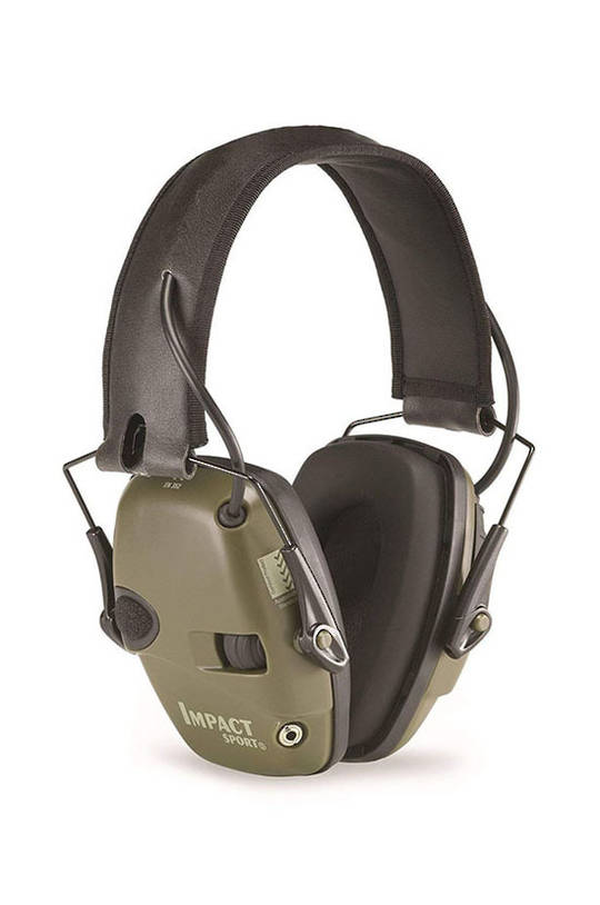 Honeywell Howard Leight Impact Sport Ear Muff, Hunter Green (Olive ...