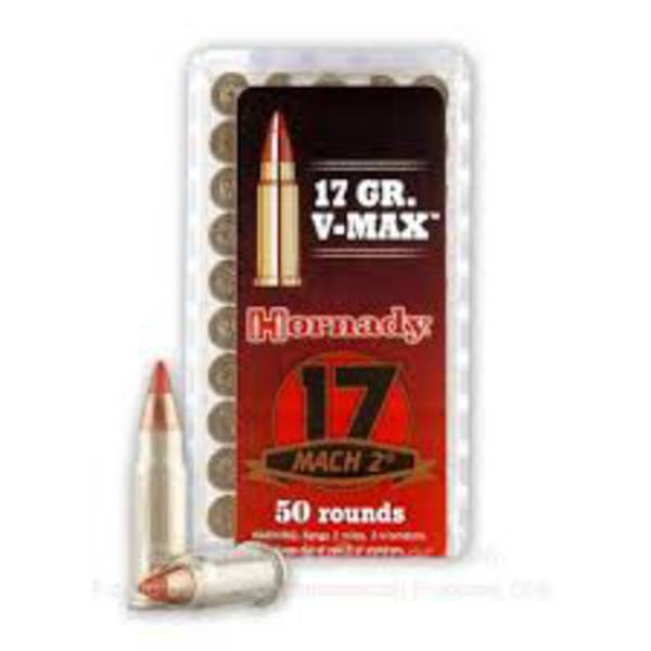 Hornady 17 Mach 2 17gr V-Max x300 #83177 - Rimfire - Ammunition ...