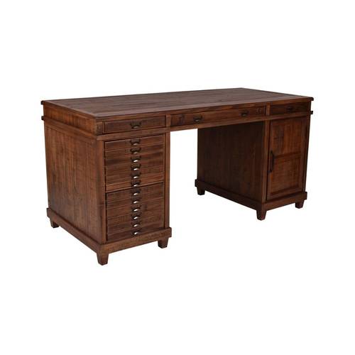 Reclaimed Wooden Pharmacy Desk | Urbano Interiors